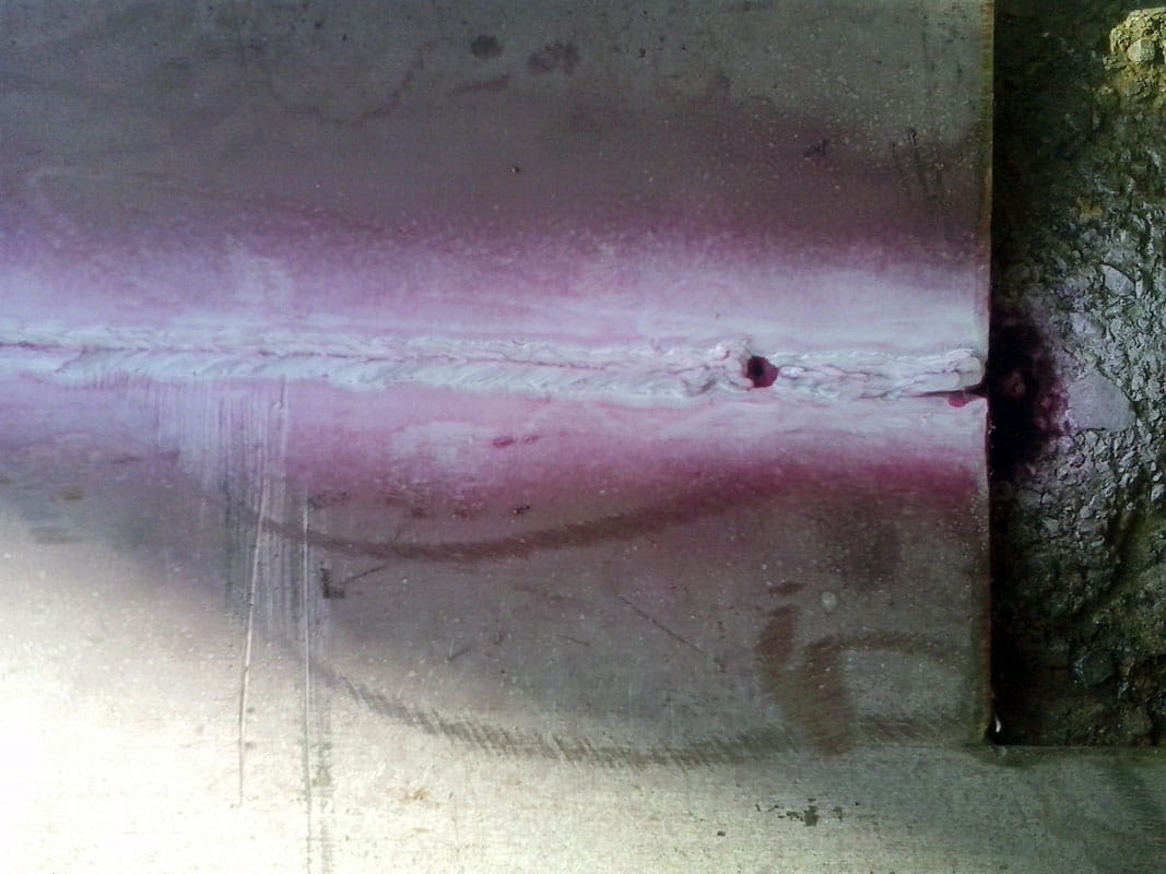 LIQUID PENETRANT TESTING (PT) – فولاد سنجش سپاهان LIQUID PENETRANT TESTING (PT) – فولاد سنجش سپاهان